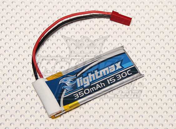 Zippy LiPo 1s 350mAh 30C 3,7V